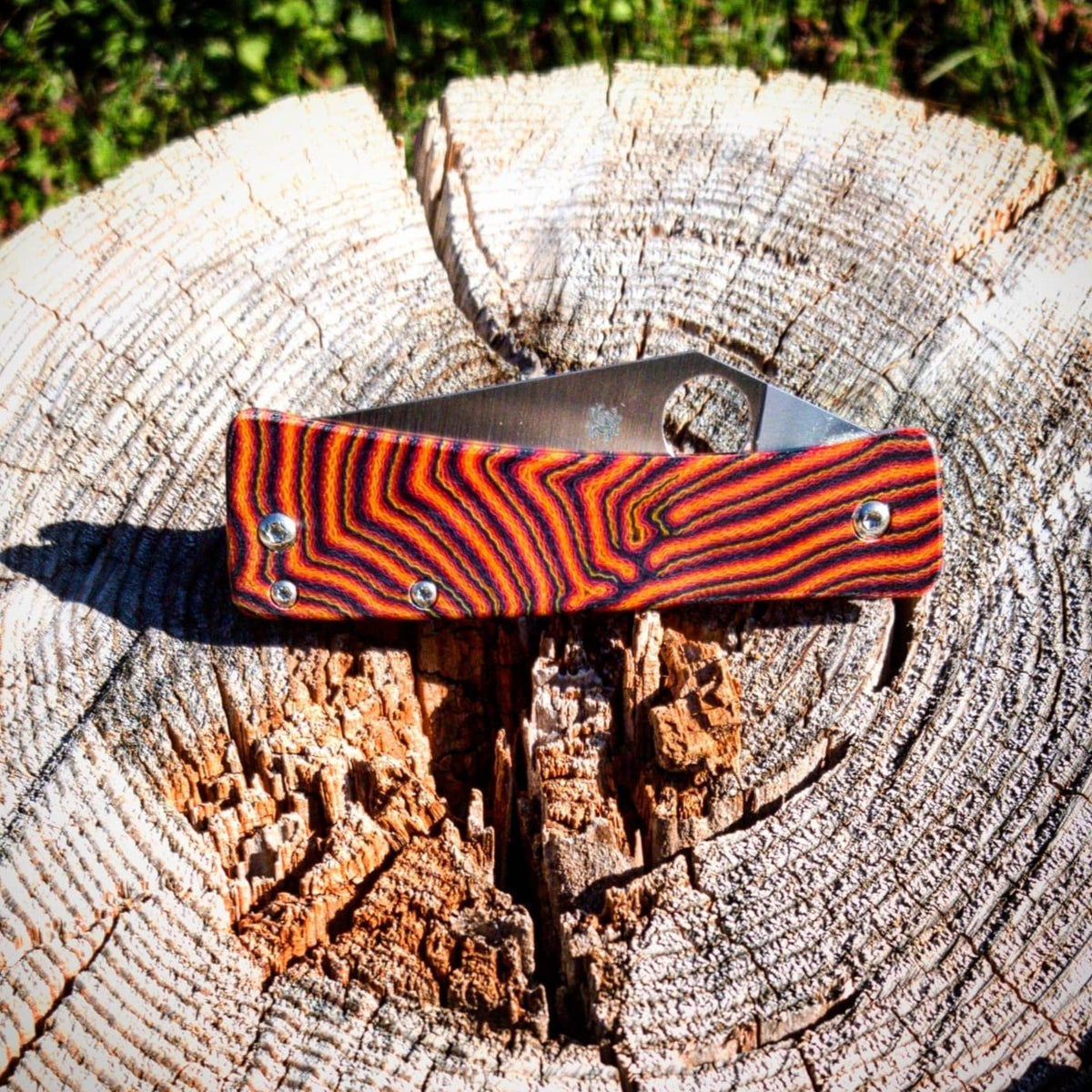 Custom Knife Scales - Spyderco Watu Hole Delete Banshee Maze – Trifect ...